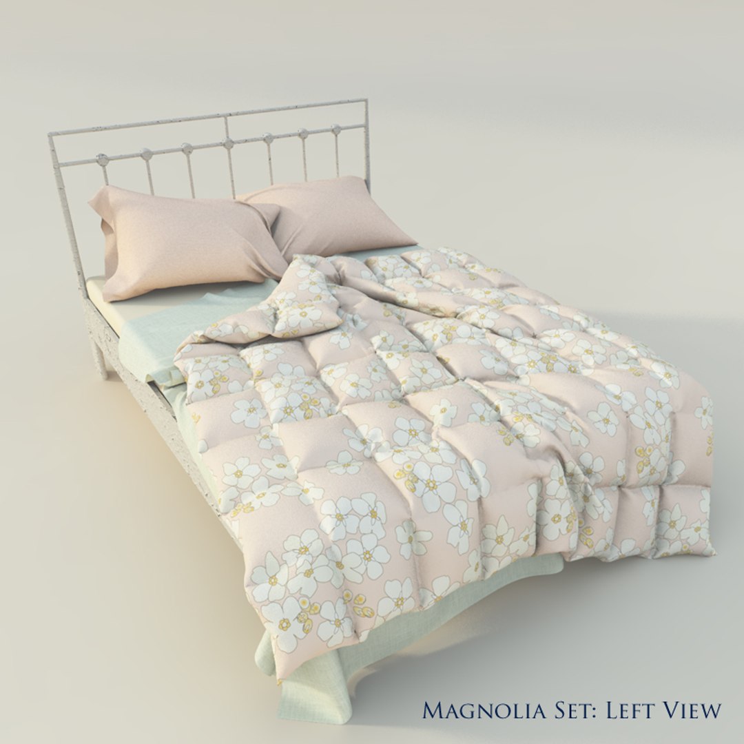 3D Model Beds Linens Pillows - TurboSquid 1309888