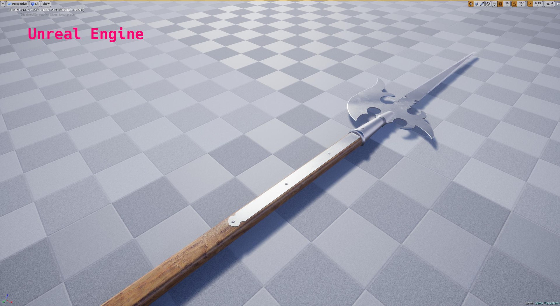 3D Model Historically German Halberd Lutel - TurboSquid 1416696