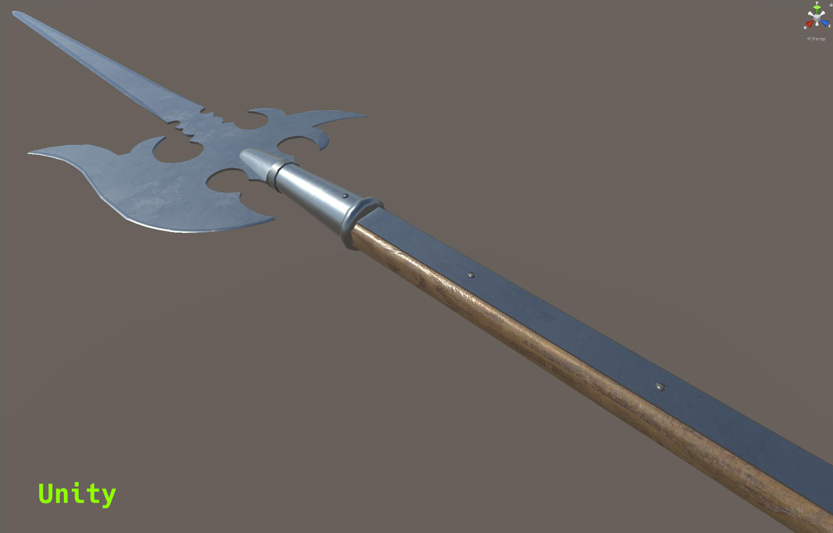 3D model historically german halberd lutel - TurboSquid 1416696
