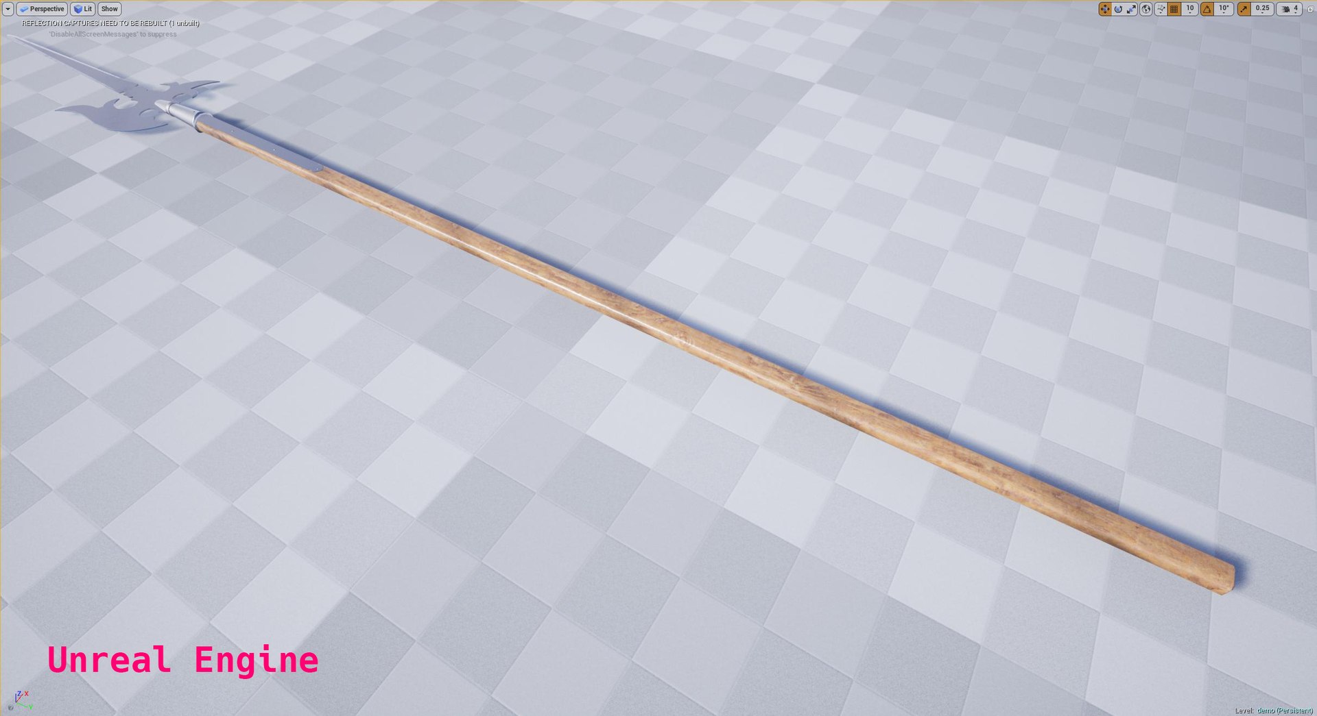 3D Model Historically German Halberd Lutel - TurboSquid 1416696