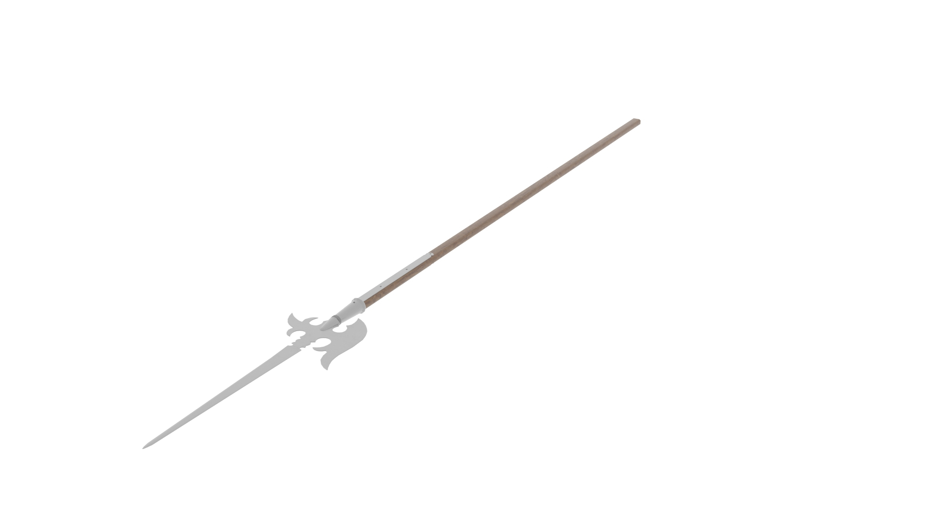 3D Model Historically German Halberd Lutel - TurboSquid 1416696