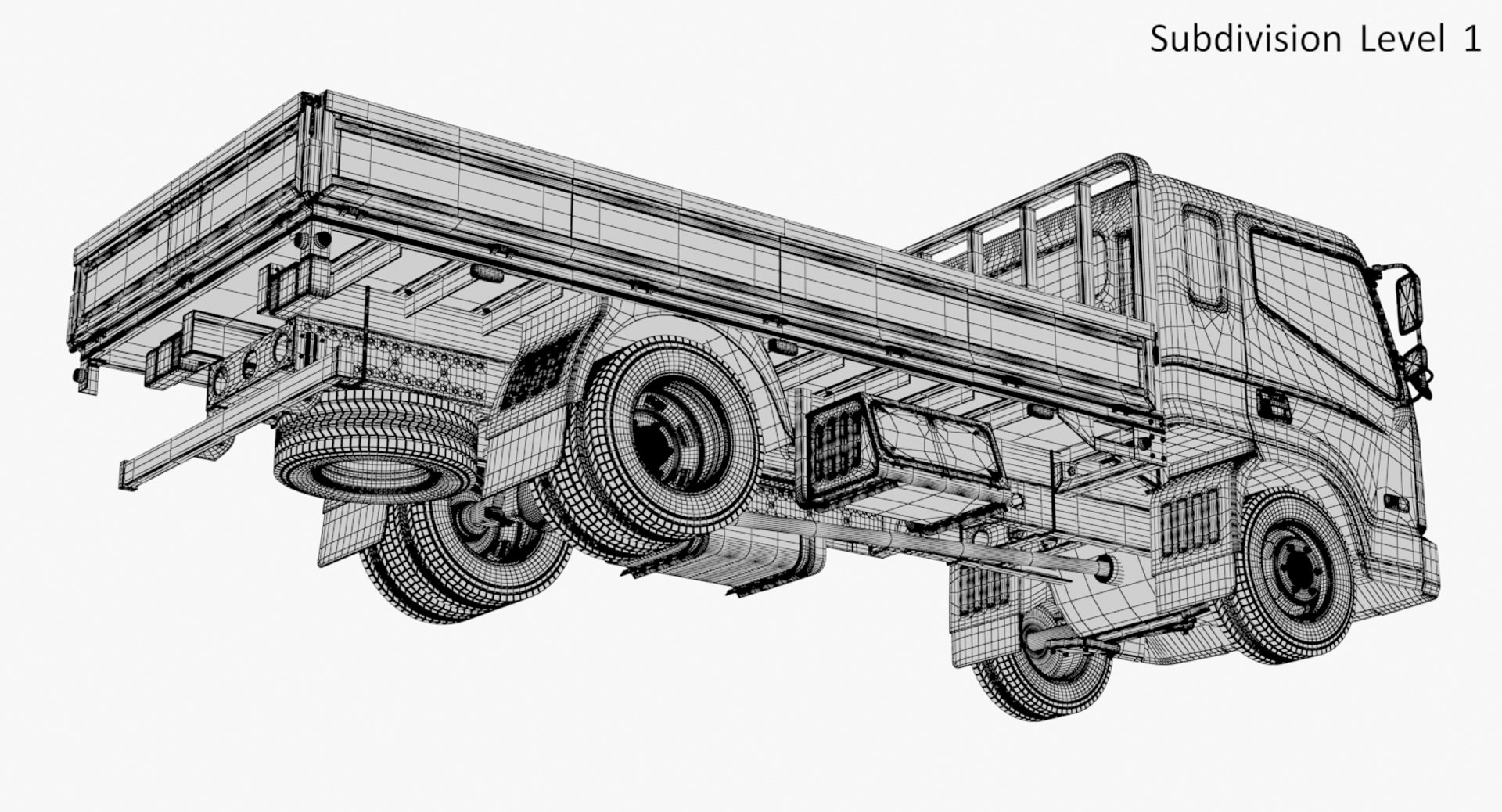 3D Realistic Hyundai Mighty 02 Model - TurboSquid 1283420