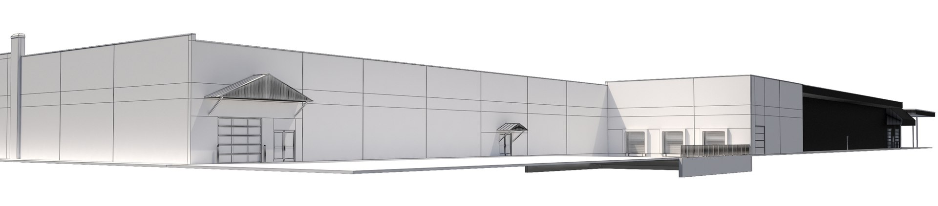 Exterior Retail Menards Store 3D Model - TurboSquid 1347315