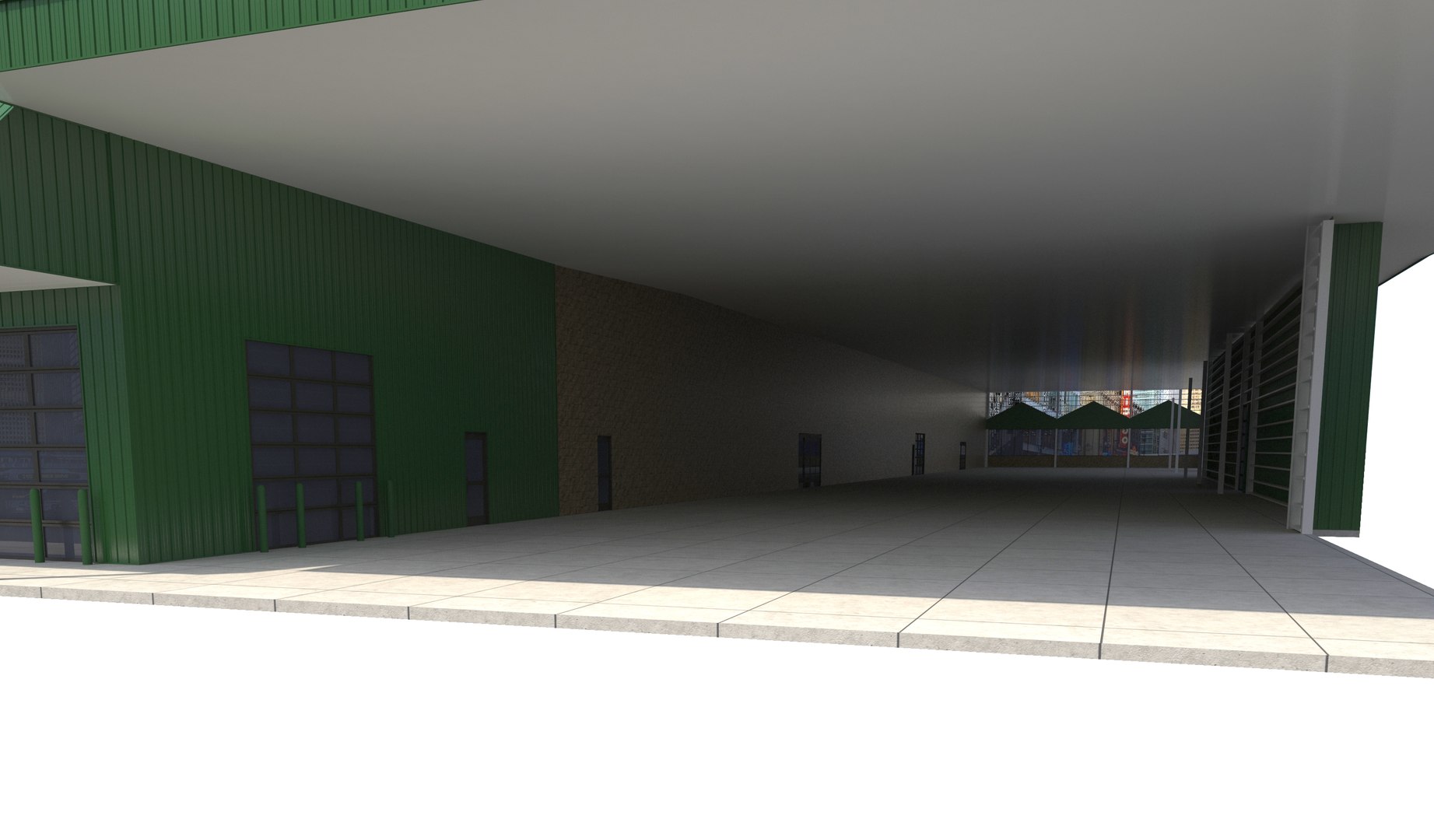 Exterior Retail Menards Store 3D Model - TurboSquid 1347315