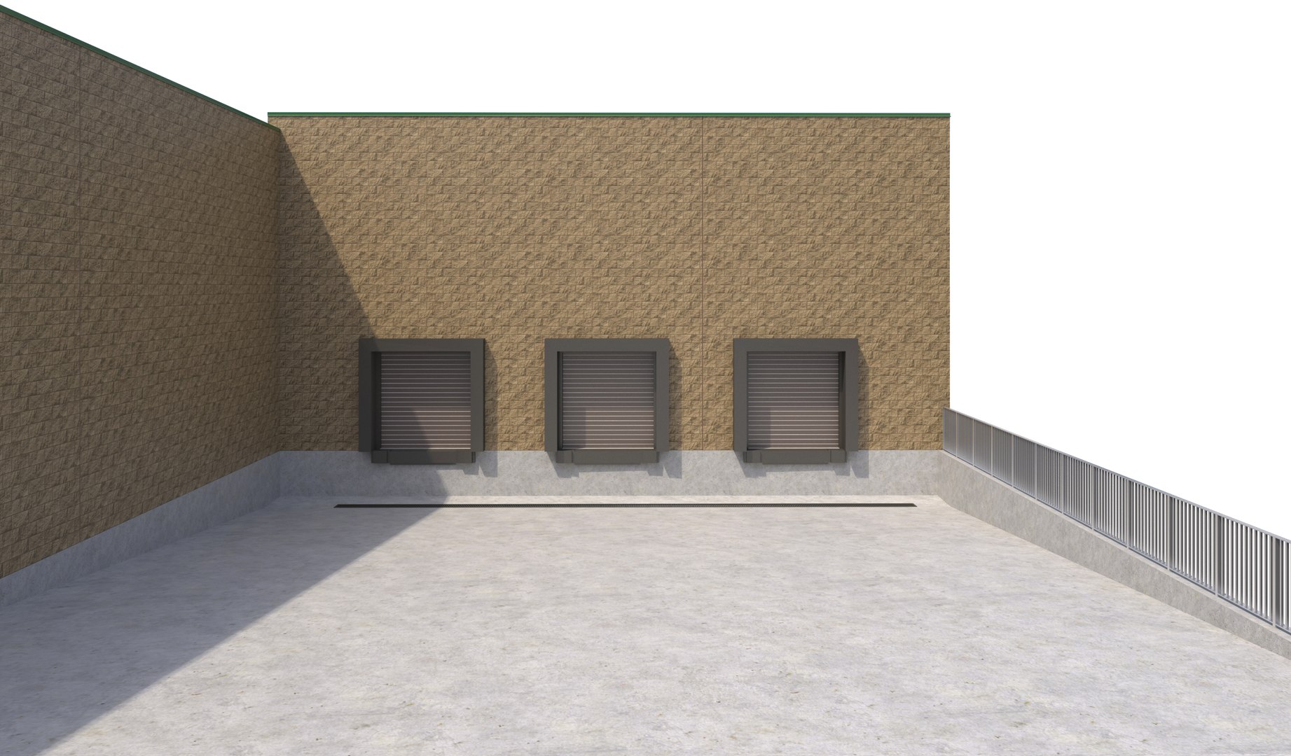 Exterior Retail Menards Store 3D Model - TurboSquid 1347315