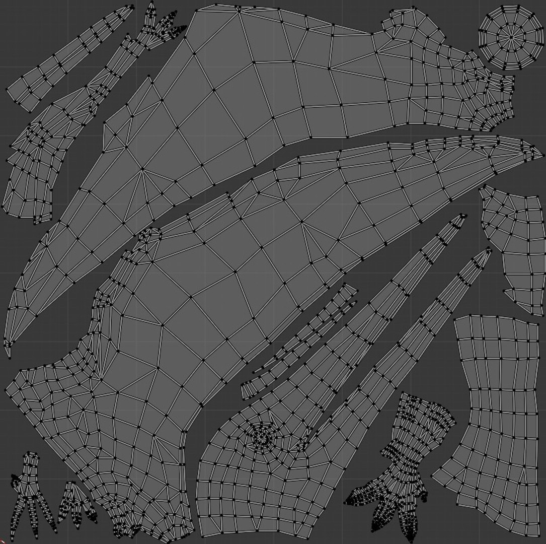 3D Alanqa Bird Base Mesh model - TurboSquid 2065121