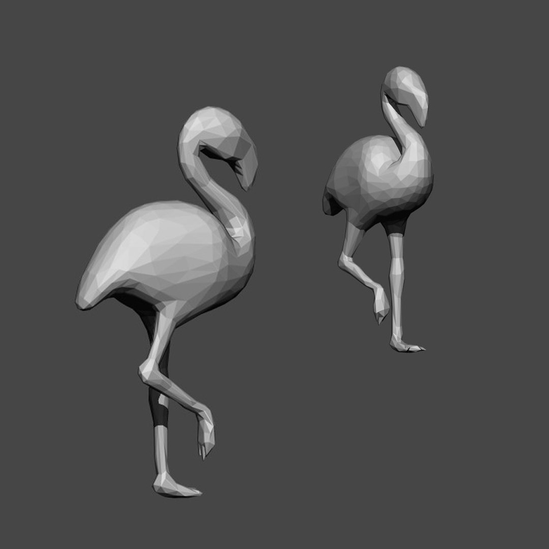 Flamingo 3D - TurboSquid 1382613
