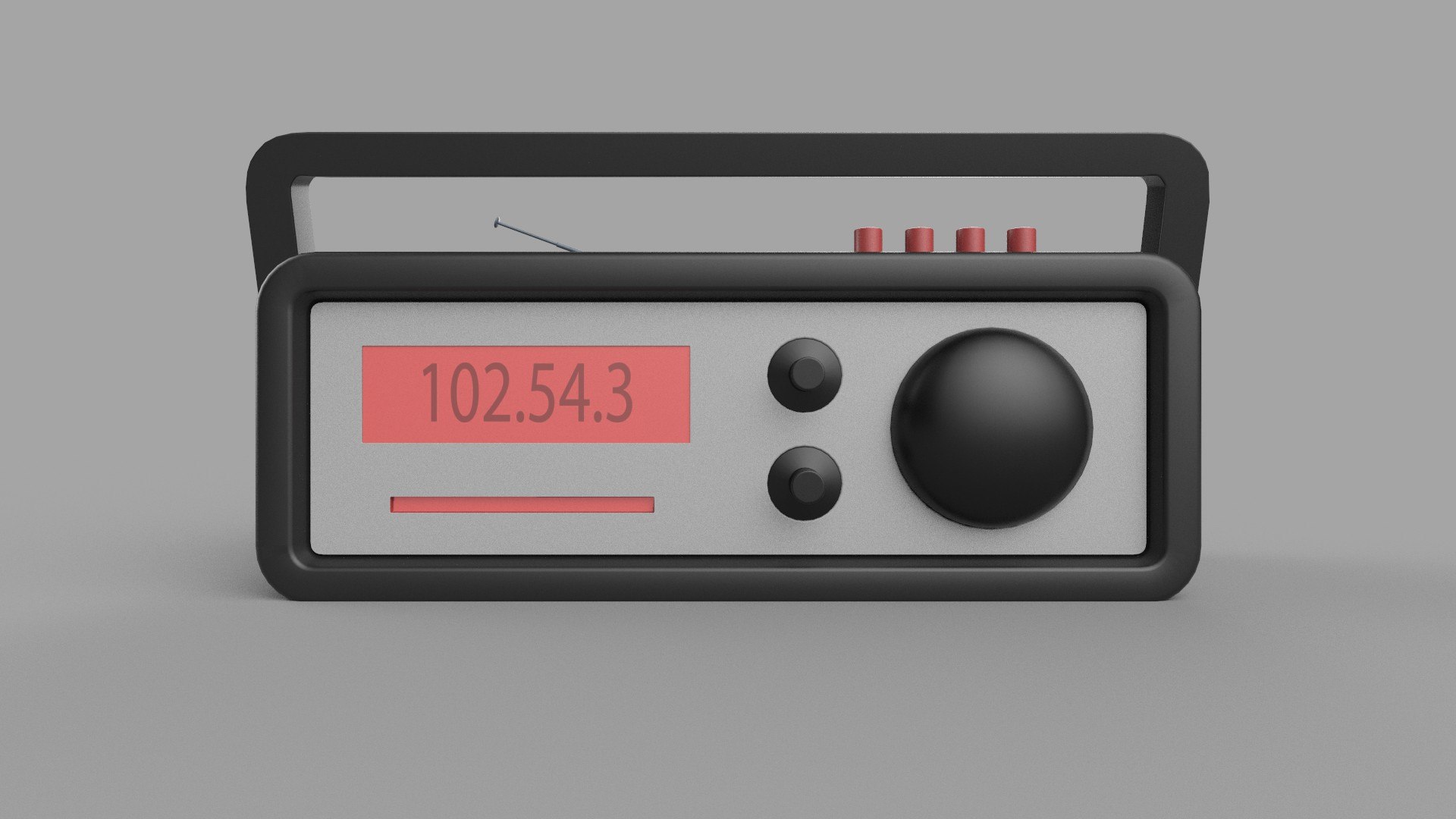 Radio 3D Model - TurboSquid 1865128