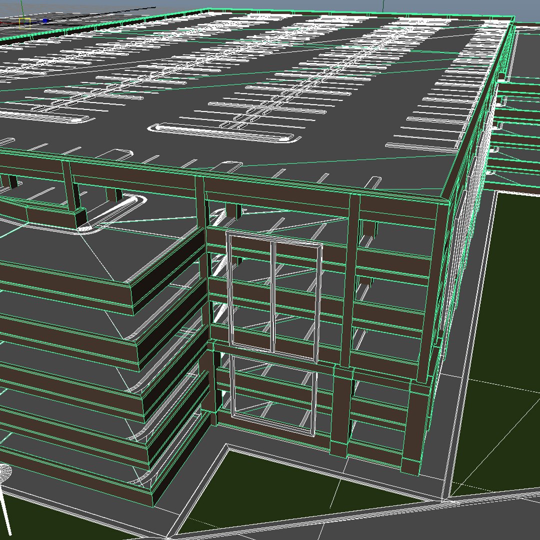 3d Stacked Parking Model