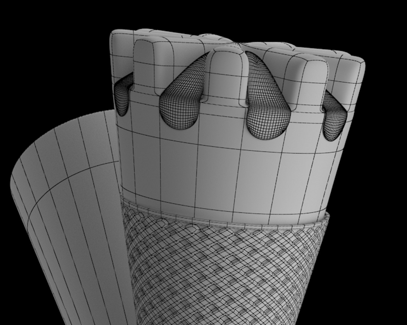 Ice cream cone model - TurboSquid 1397835