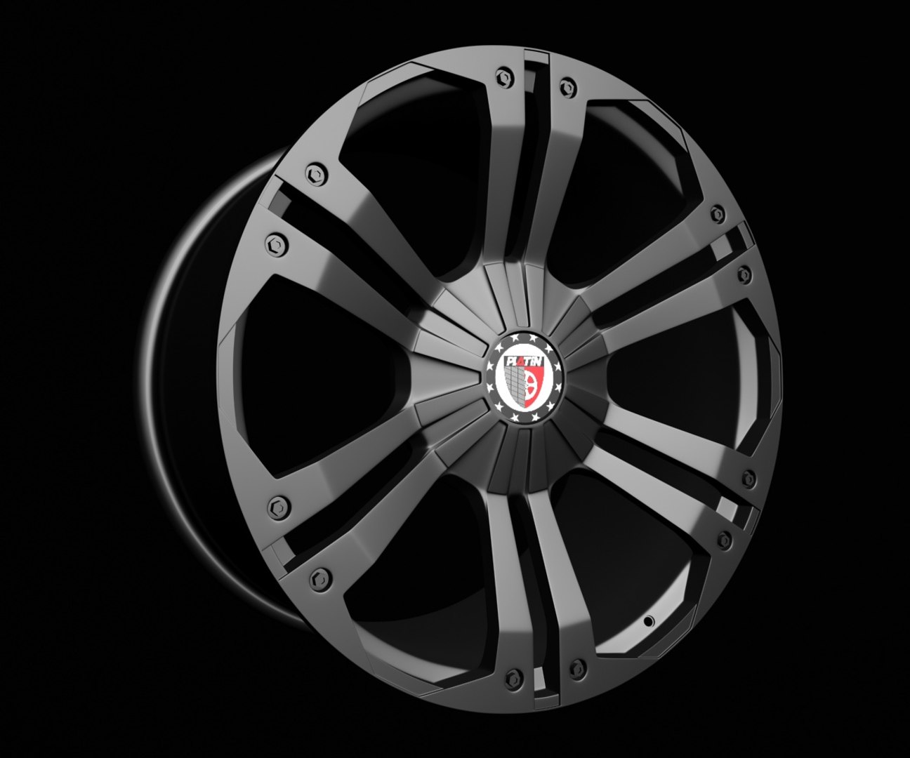 Kmc Monster Rim Model - TurboSquid 1382630