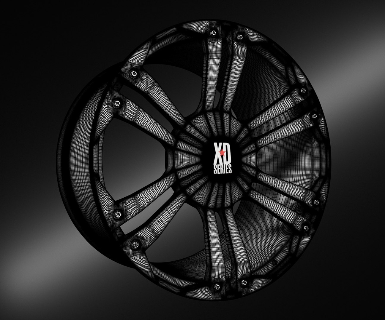 Kmc Monster Rim Model - TurboSquid 1382630