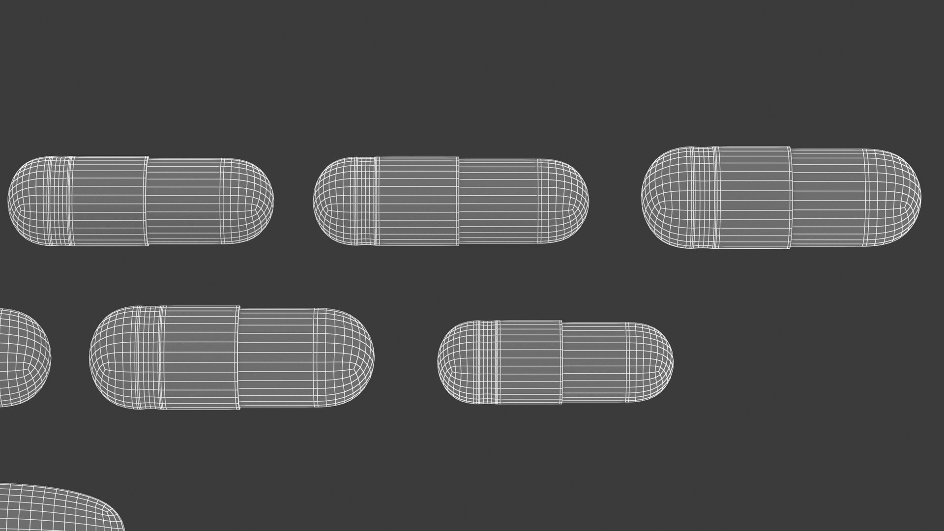 Medical Capsules Medicine PBR Realistic 3D Model - TurboSquid 1951631