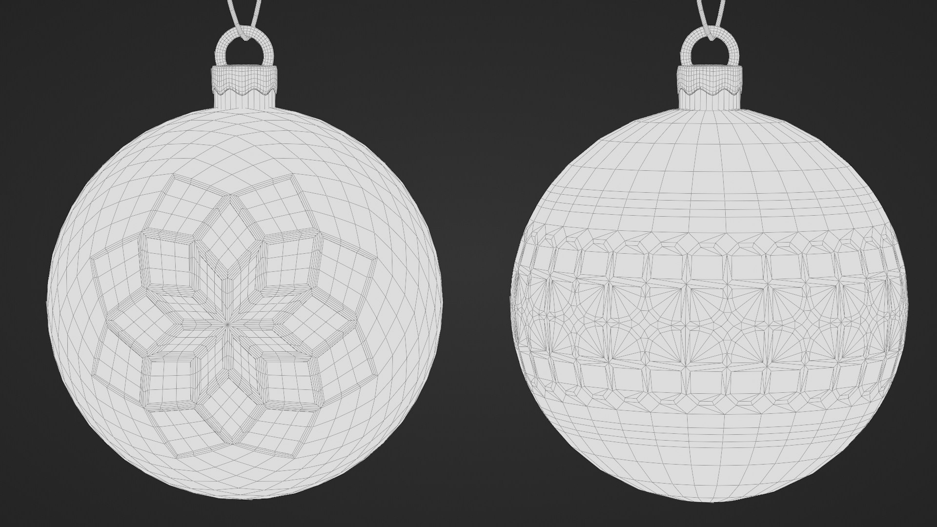 Christmas Ornaments 3D - TurboSquid 1982683