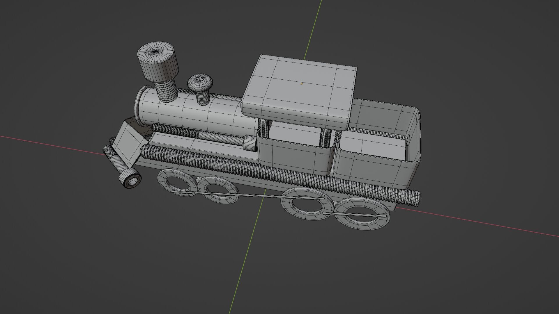 3D Locomotive Metal Art Low-poly 3D Model - TurboSquid 2004060