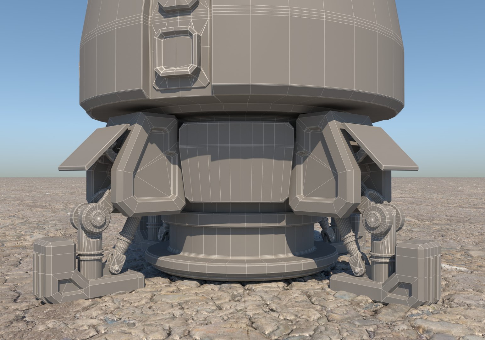 Sci-fi Rocket Launcher 3D Model - TurboSquid 1698812