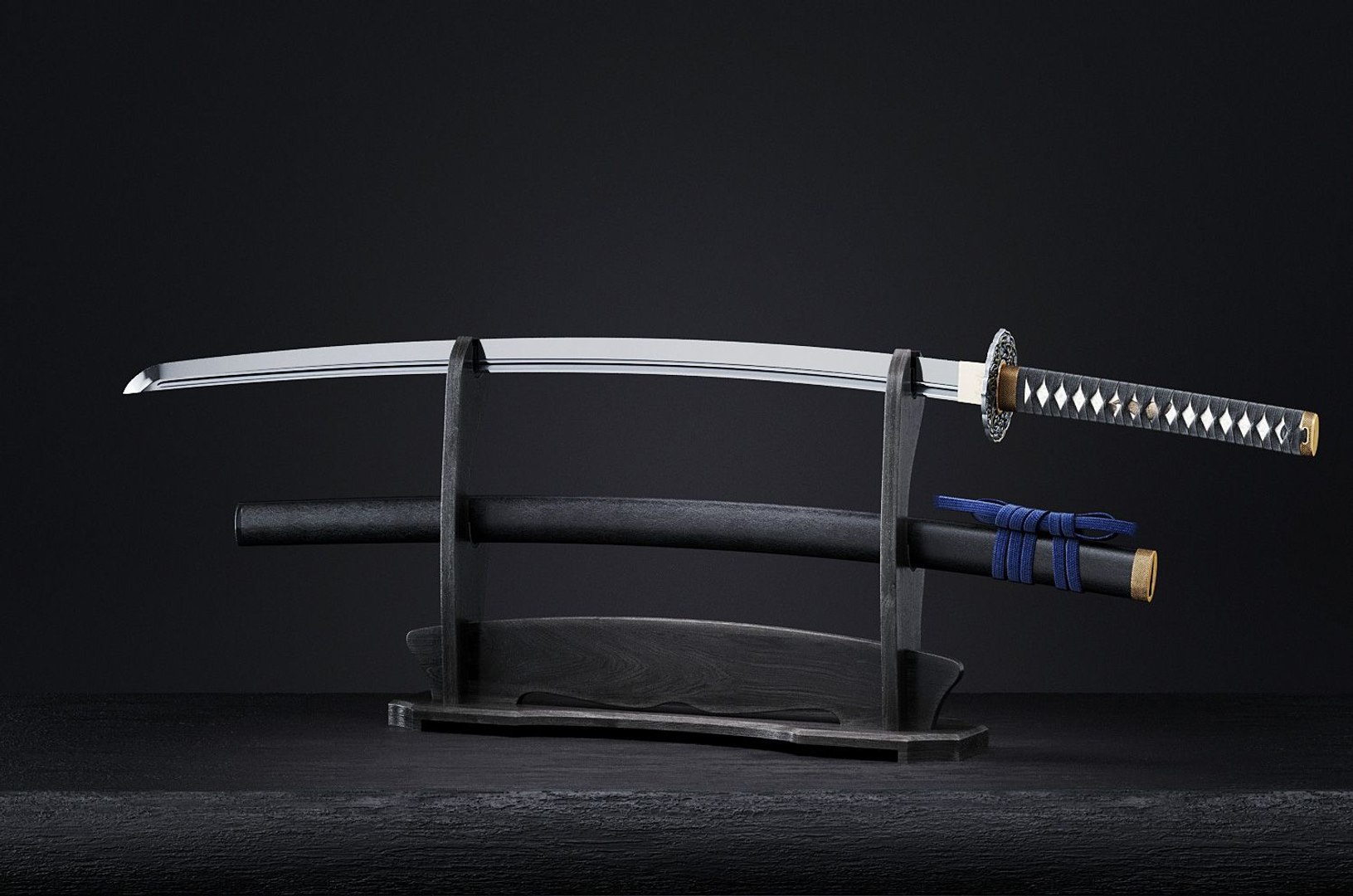 Katana Sword 3D Model - TurboSquid 1663330