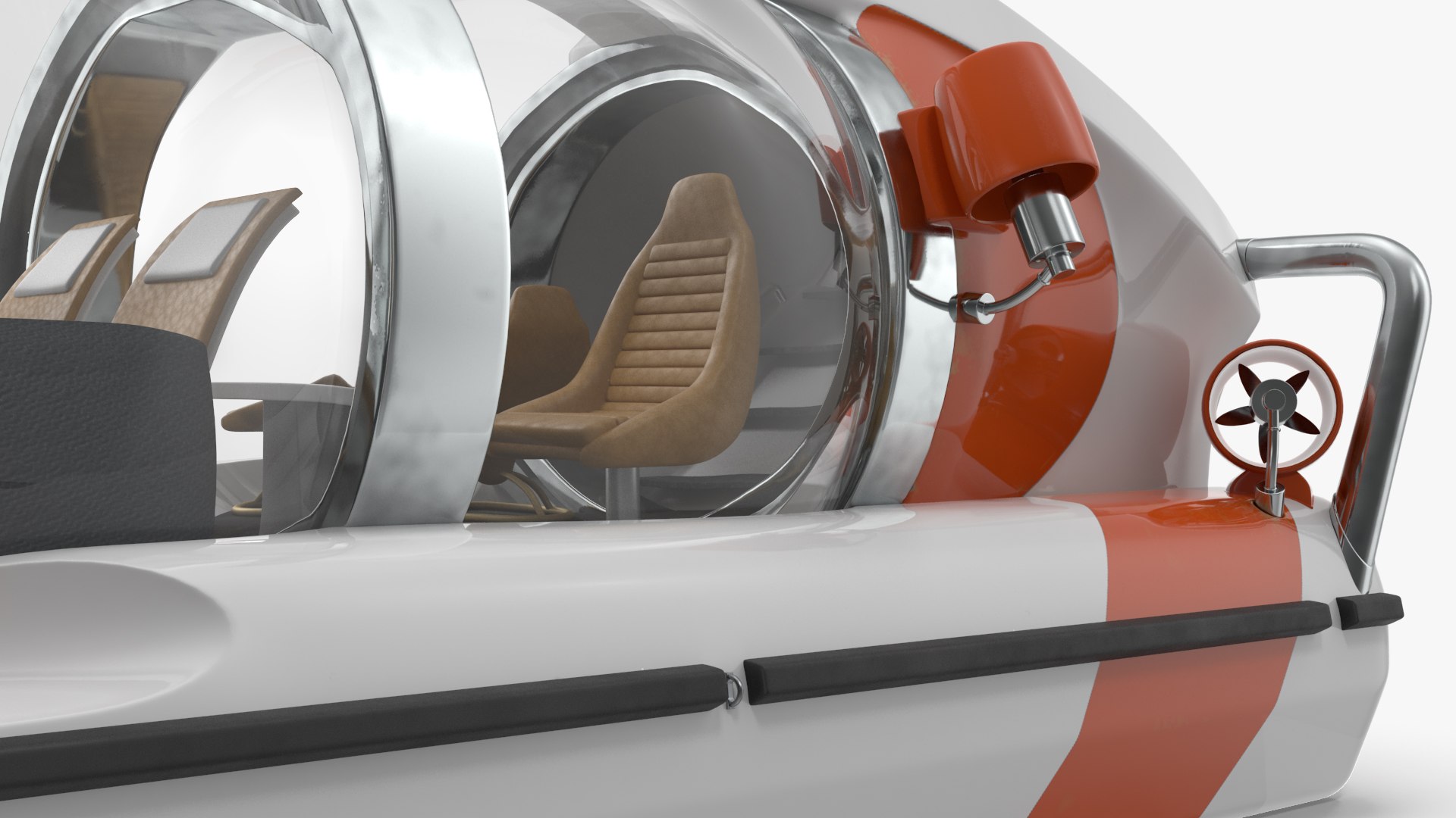 3D Personal Private Submarine - TurboSquid 2206570