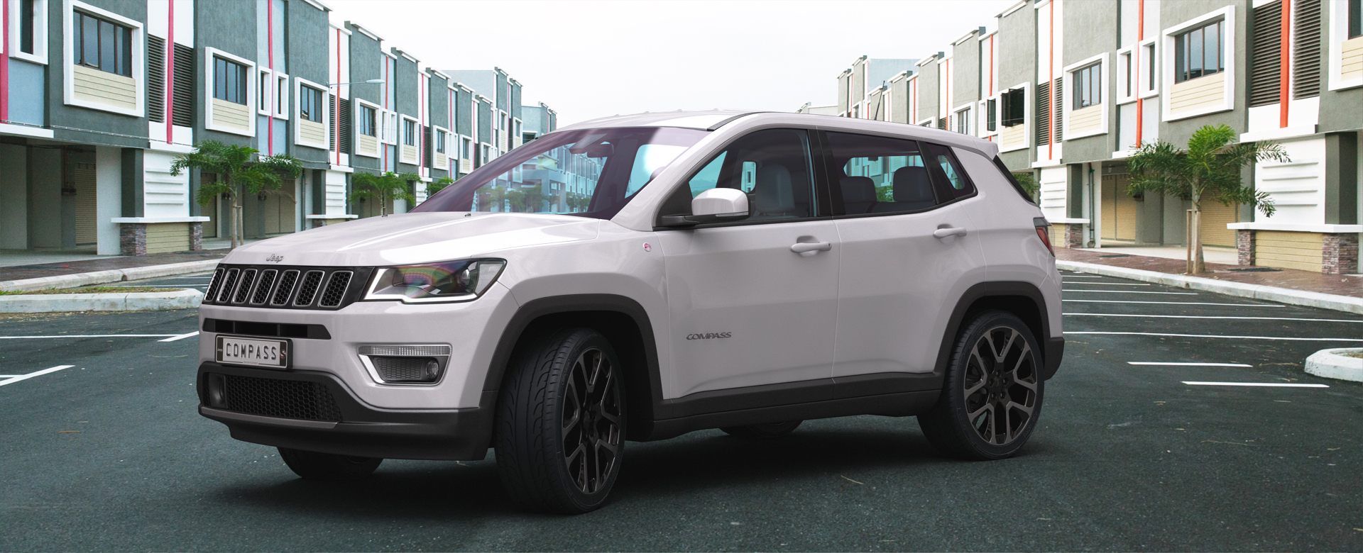 Realistic Jeep Compass 2020 3D Model - TurboSquid 1651038