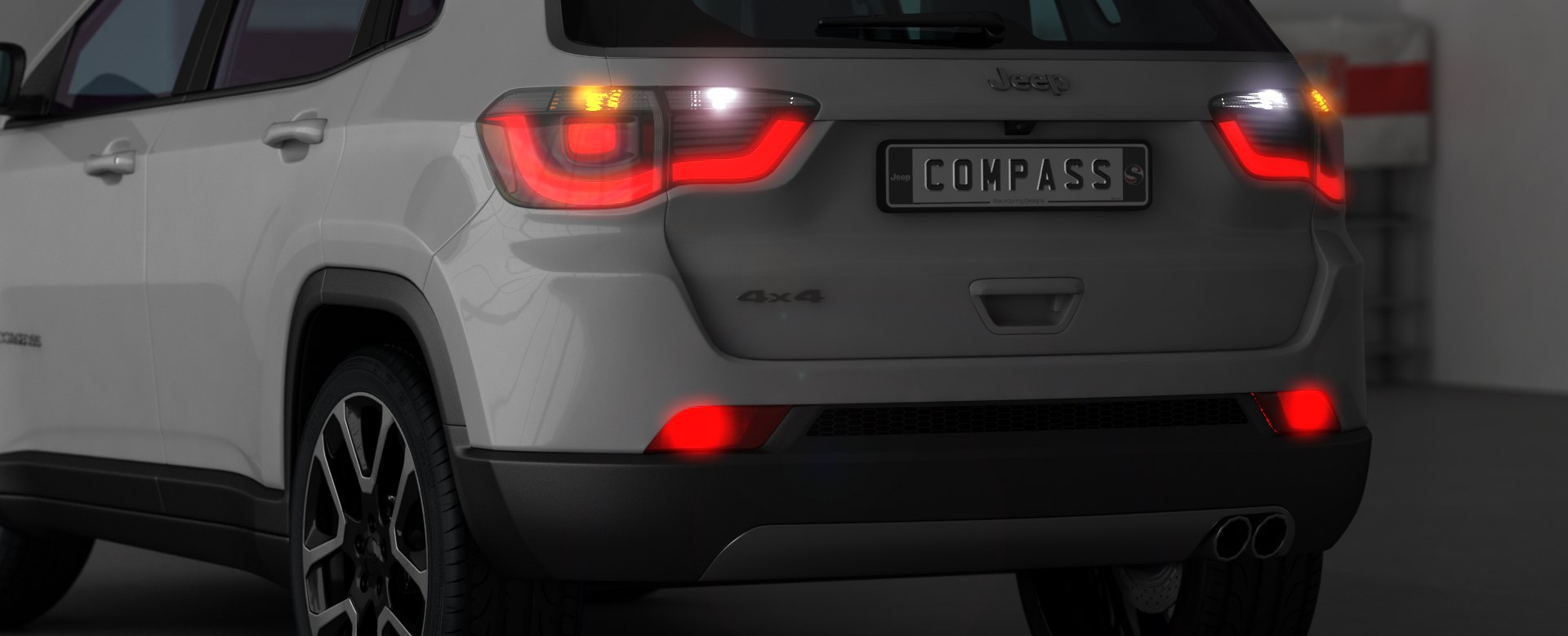 Realistic Jeep Compass 2020 3D Model - TurboSquid 1651038