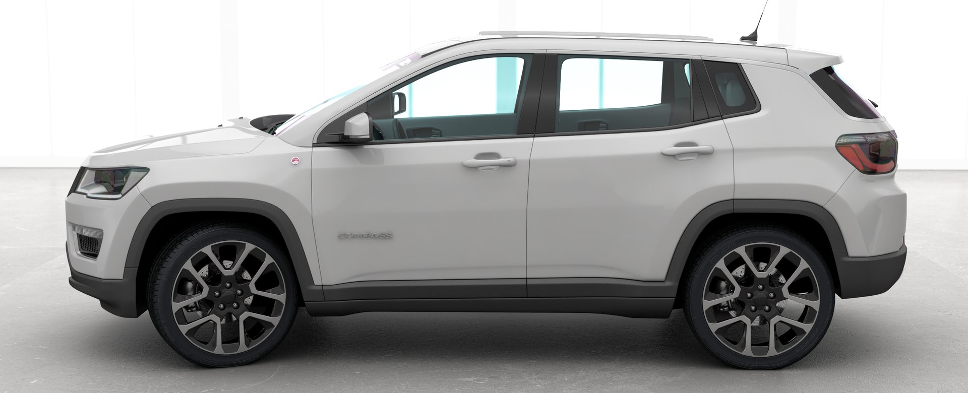 Realistic Jeep Compass 2020 3D Model - TurboSquid 1651038