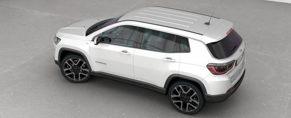Realistic jeep compass 2020 3D model - TurboSquid 1651038