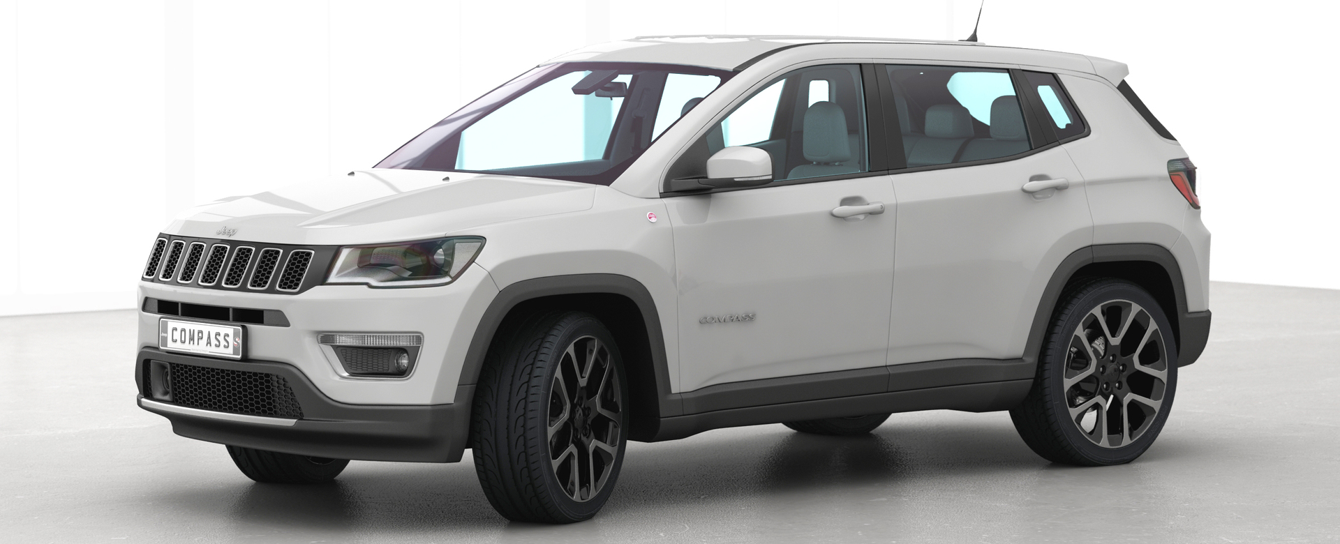 Realistic Jeep Compass 2020 3D Model - TurboSquid 1651038