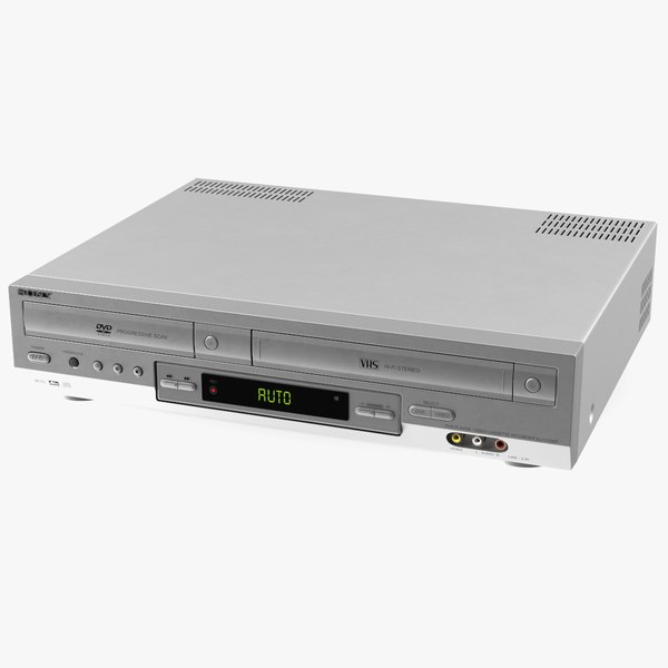 modelo 3d Sony SLV D300P Combo Player Video Cassette Recorder ON Rigged ...