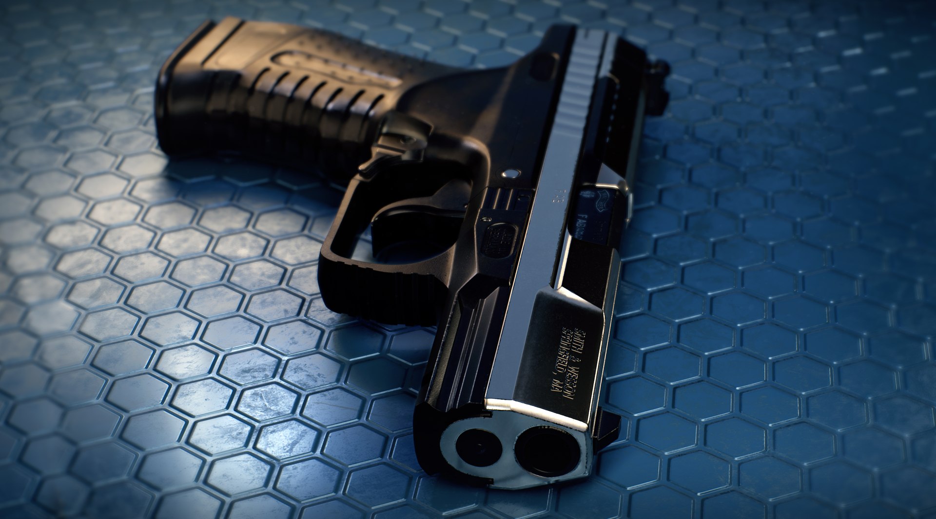 3D Walther Gun - TurboSquid 1979461