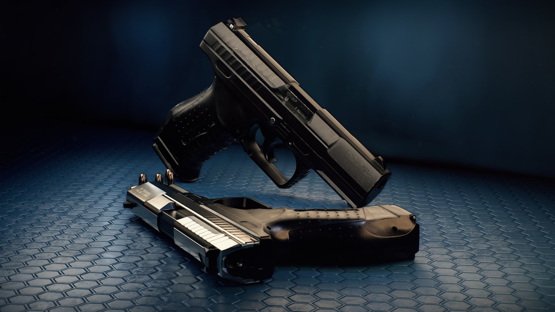 3D Walther Gun - TurboSquid 1979461