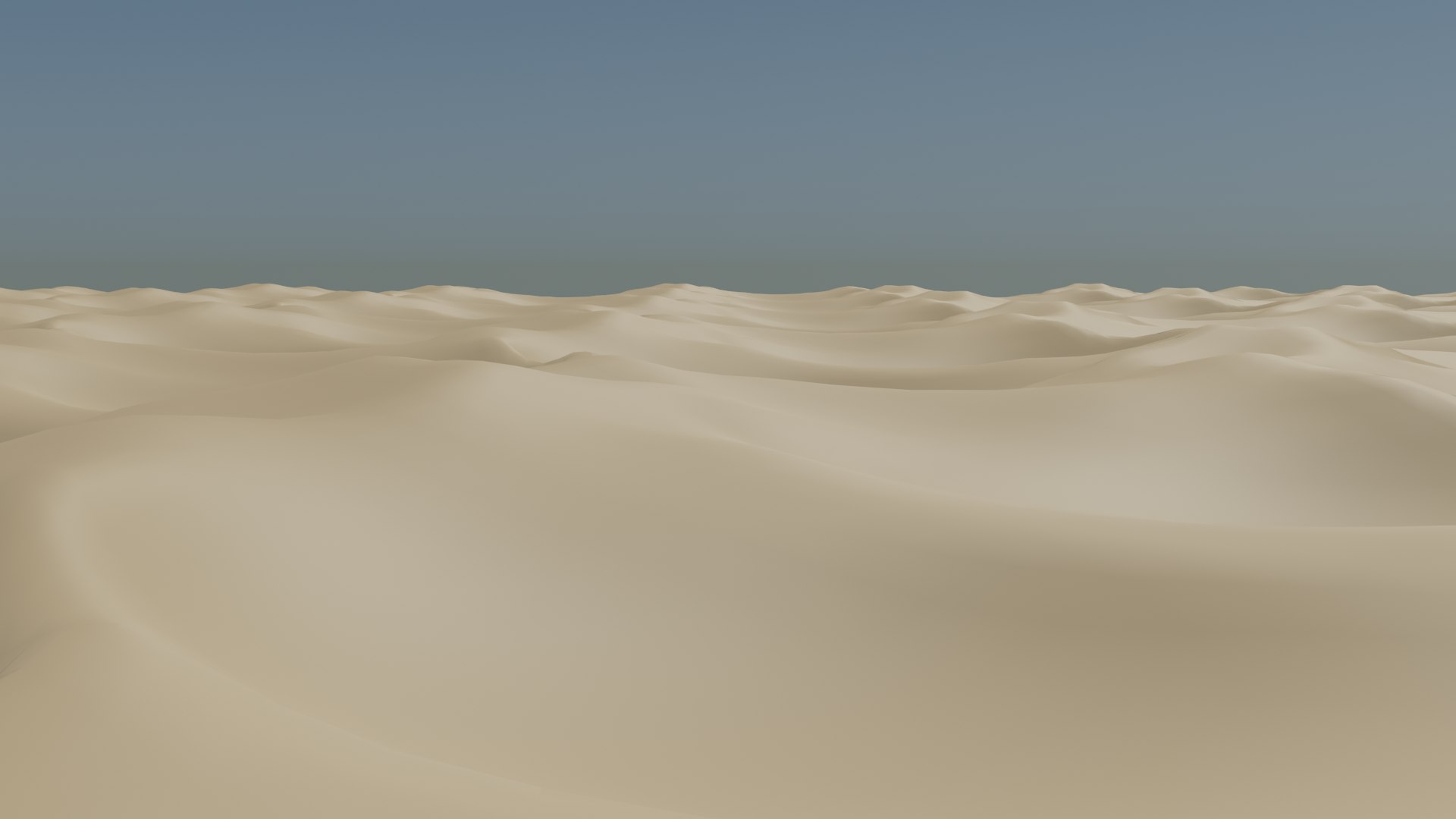 Desert Sand Landspace - Terrain Asset Model - TurboSquid 1845839