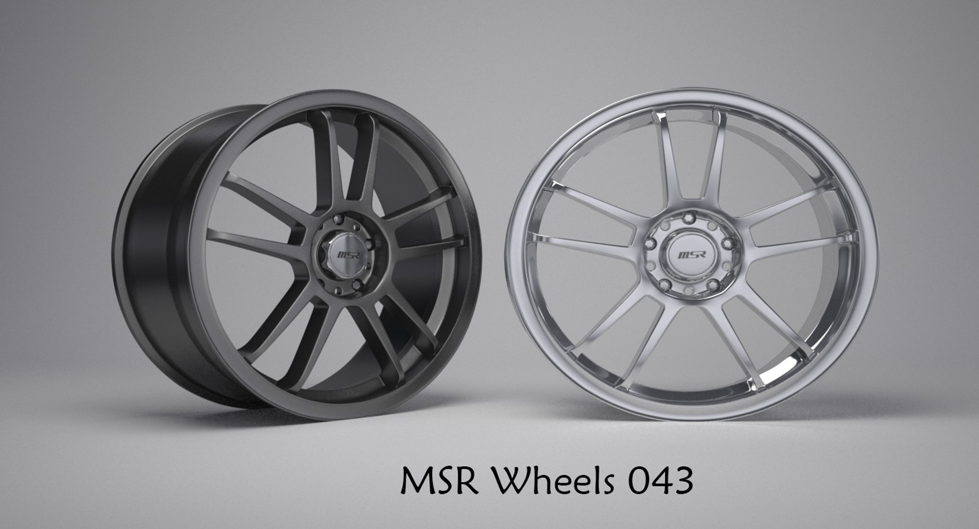 Msr Wheels 3D Model - TurboSquid 1269133