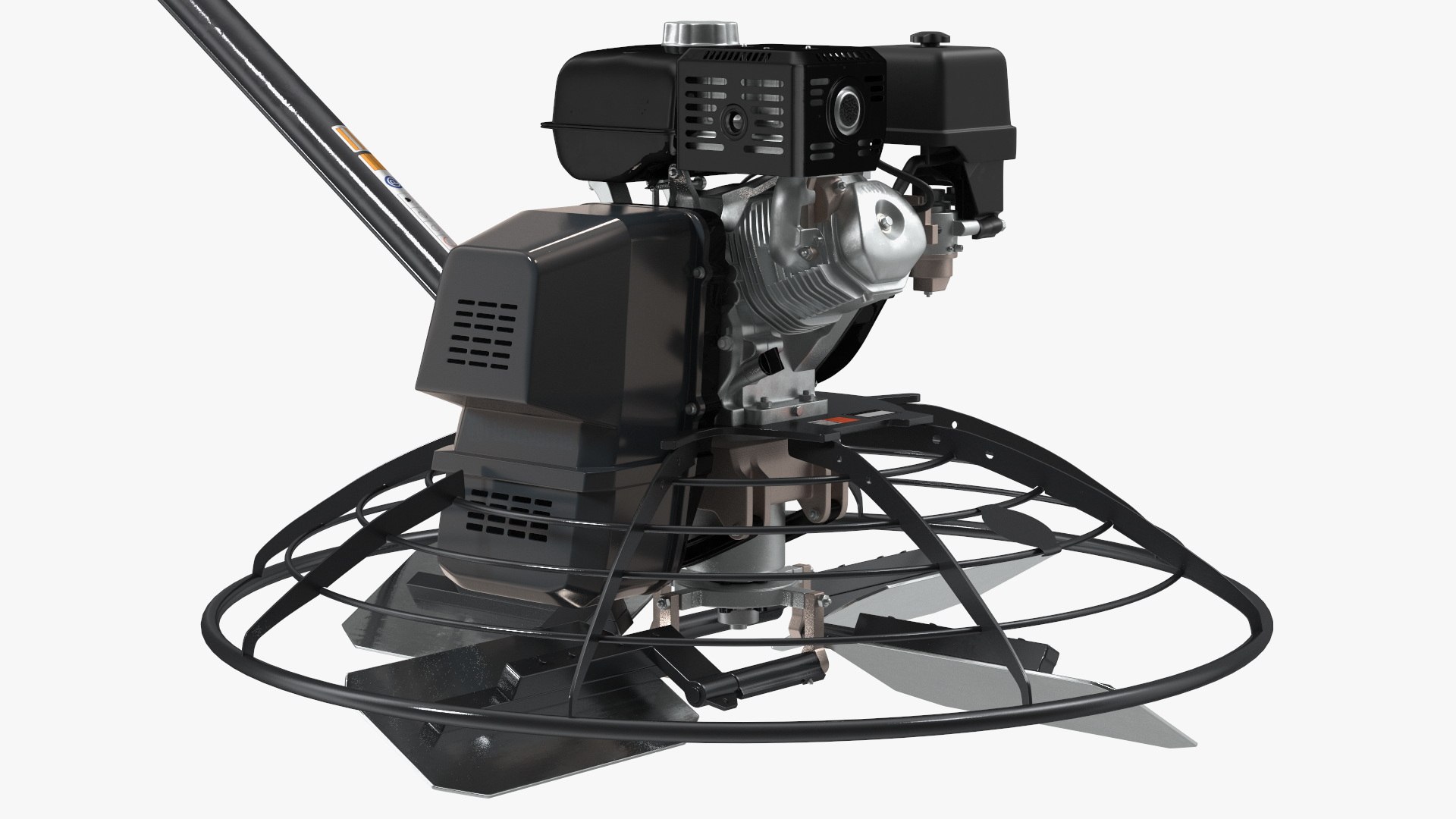 Concrete Power Trowel Grey 3D Model - TurboSquid 2092670