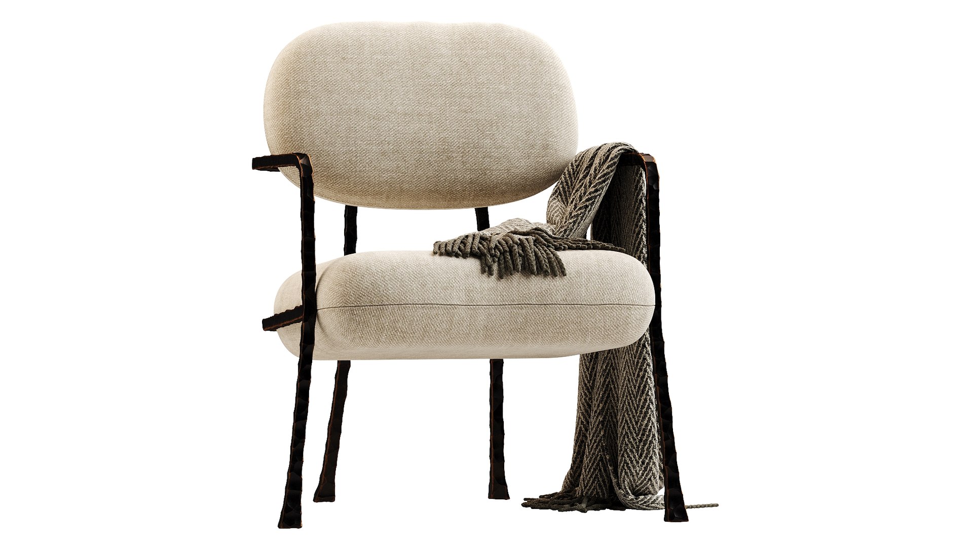 Hopper Armchair Model - TurboSquid 2308503