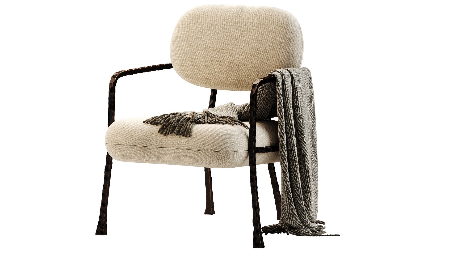 Hopper Armchair Model - TurboSquid 2308503