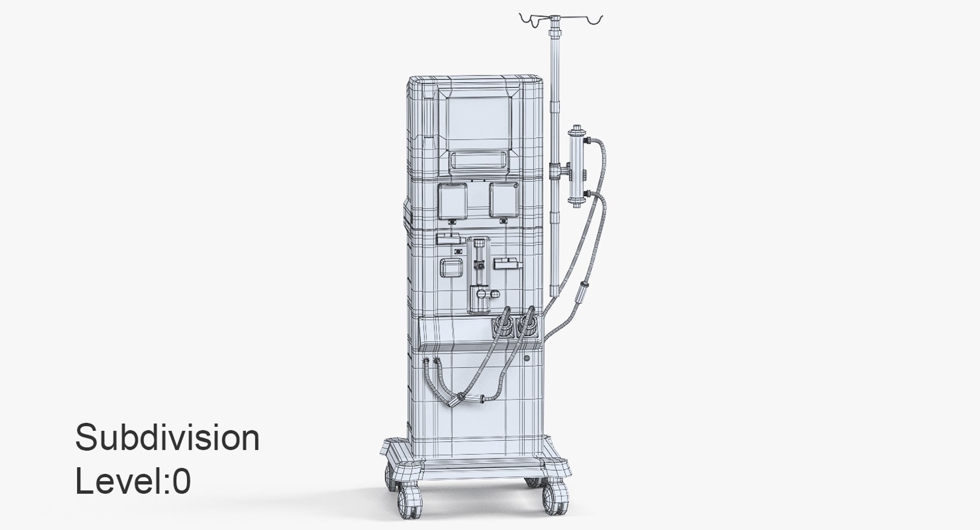 3D Model Dialysis Machine - TurboSquid 1199383