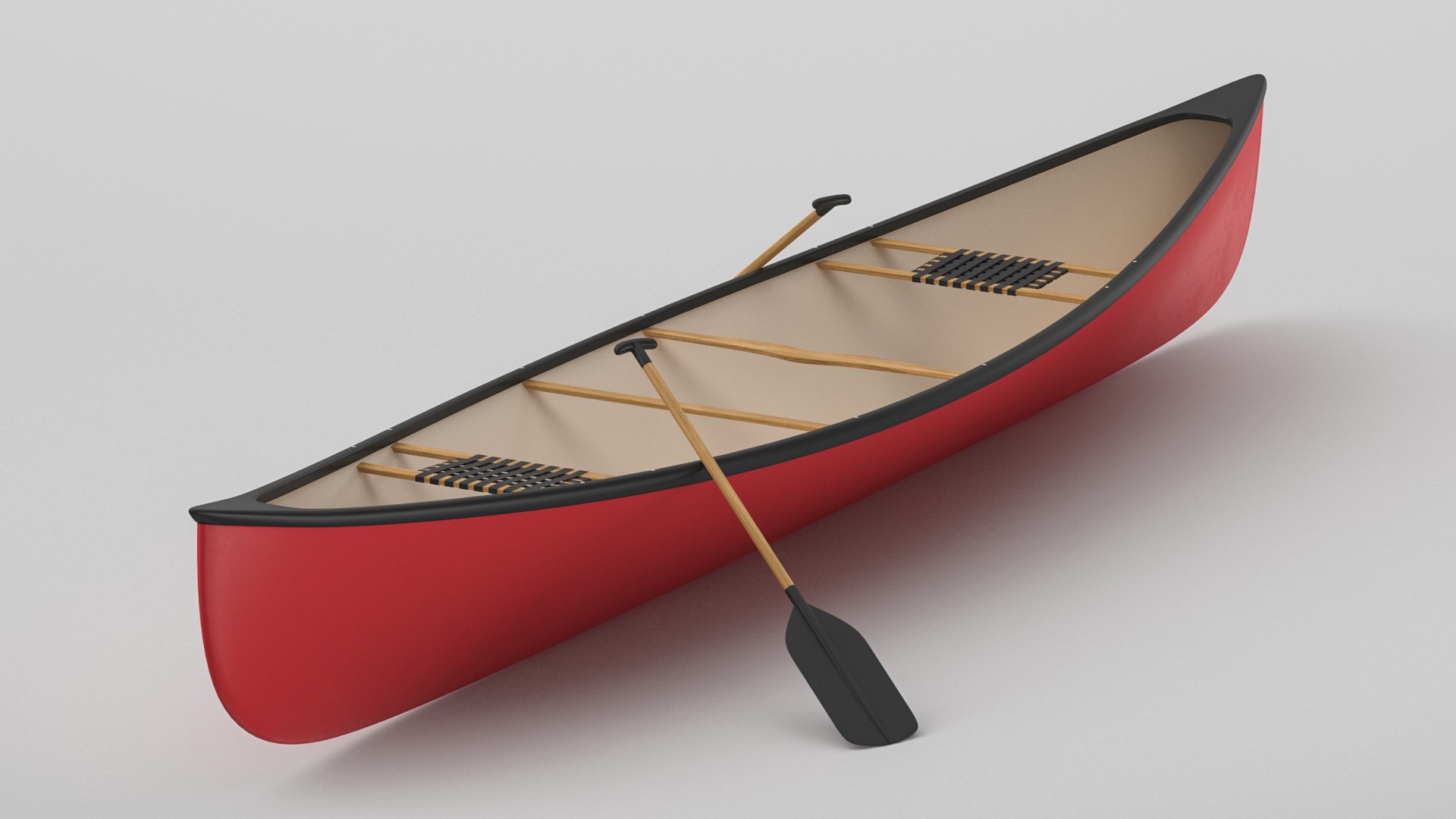 3D Canoe 02 - TurboSquid 1910889