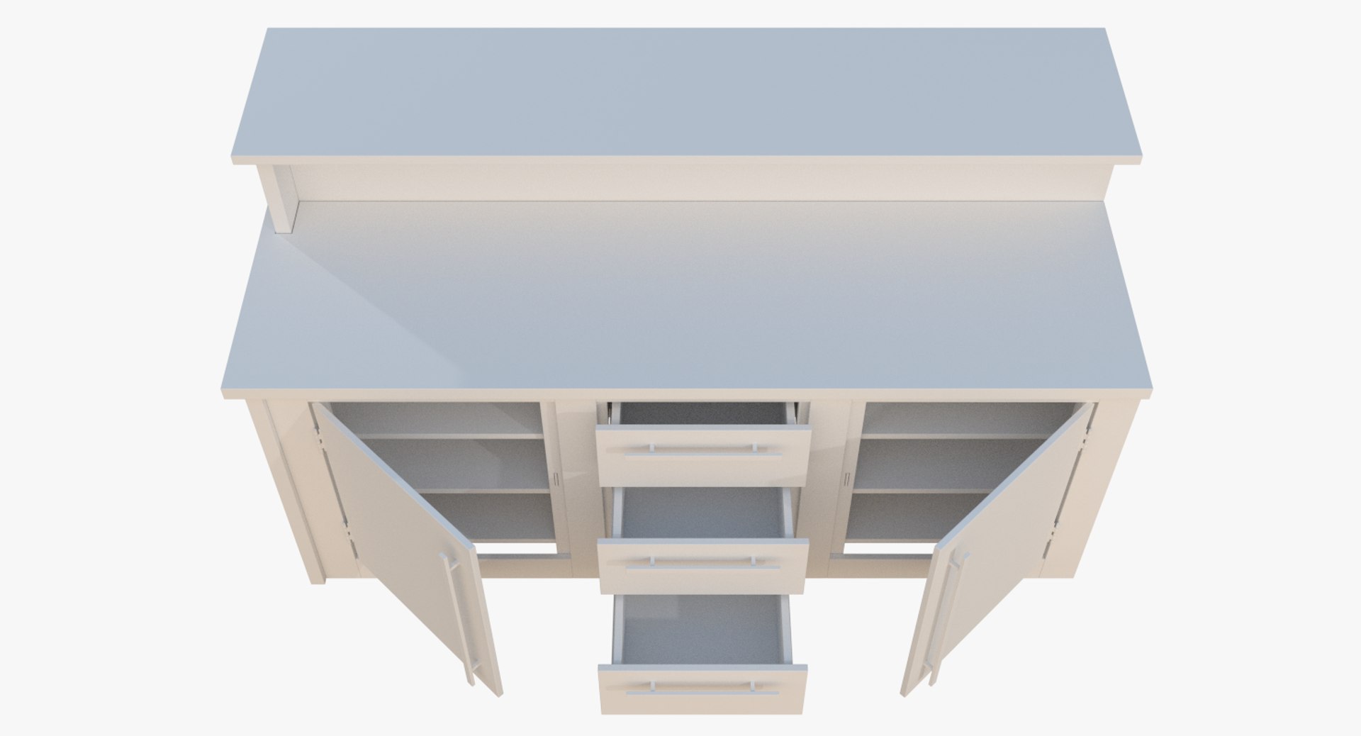 interactive kitchen bar counter 3d x