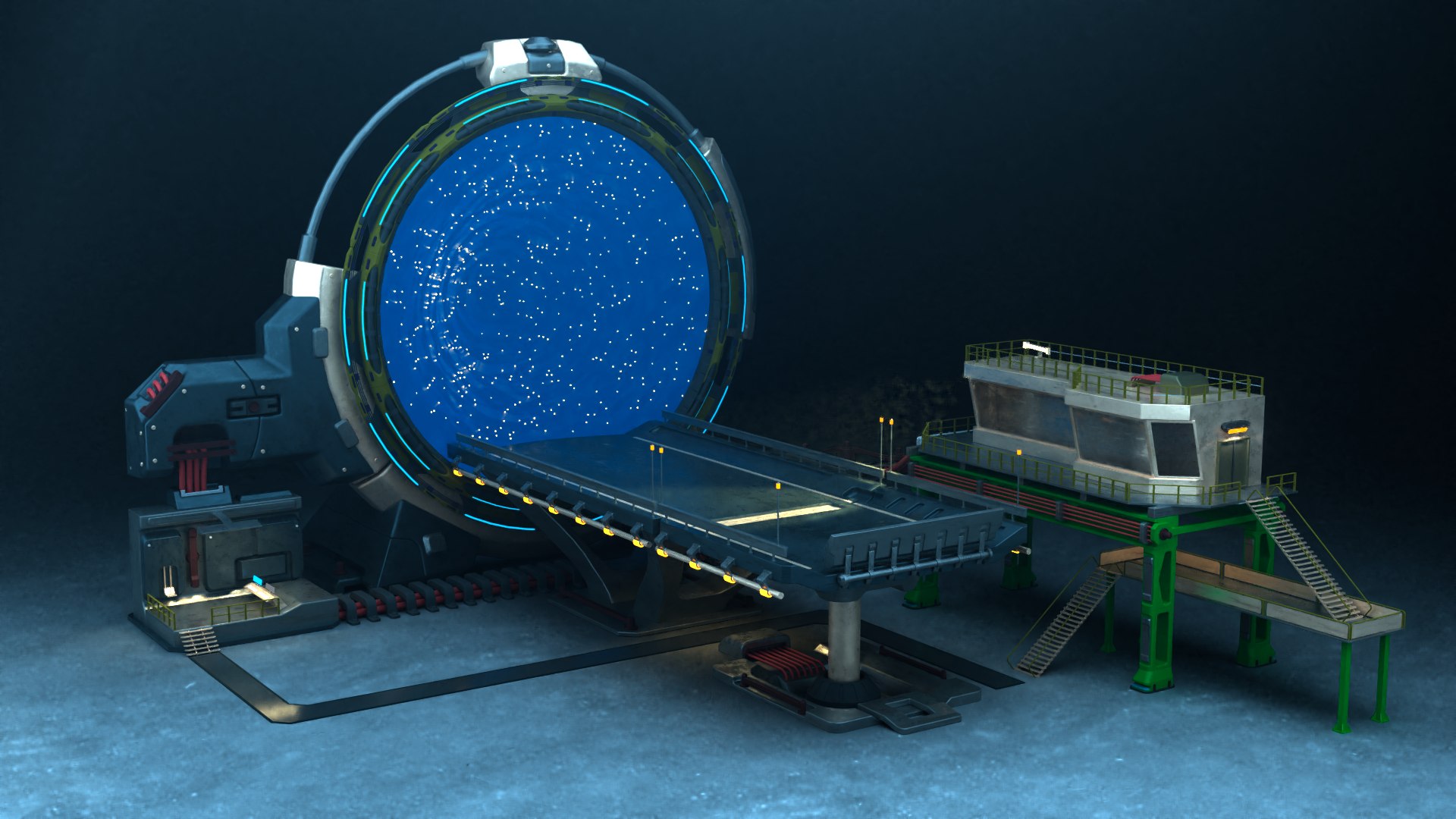 3D STARGATE model - TurboSquid 1900494