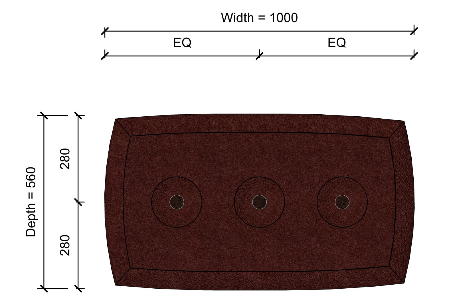 Fabric Bench 3D Model - TurboSquid 1479047
