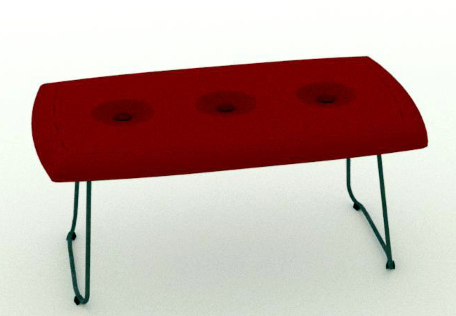Fabric Bench 3D Model - TurboSquid 1479047