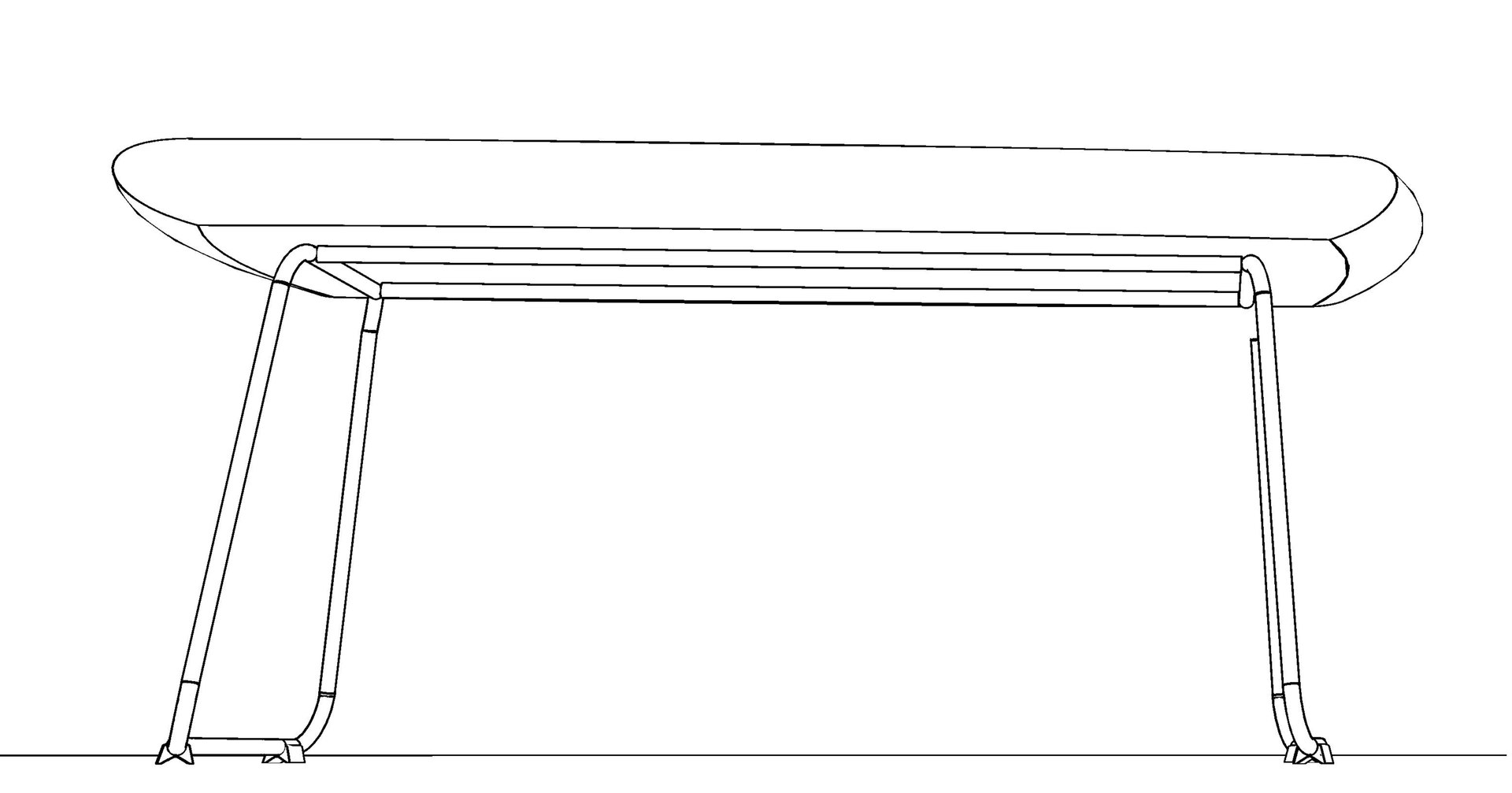 Fabric Bench 3D Model - TurboSquid 1479047
