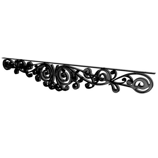 architectural element wall 3d model