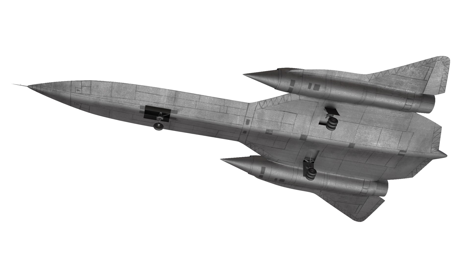 Lockheed sr-71 sr 3D model - TurboSquid 1455318