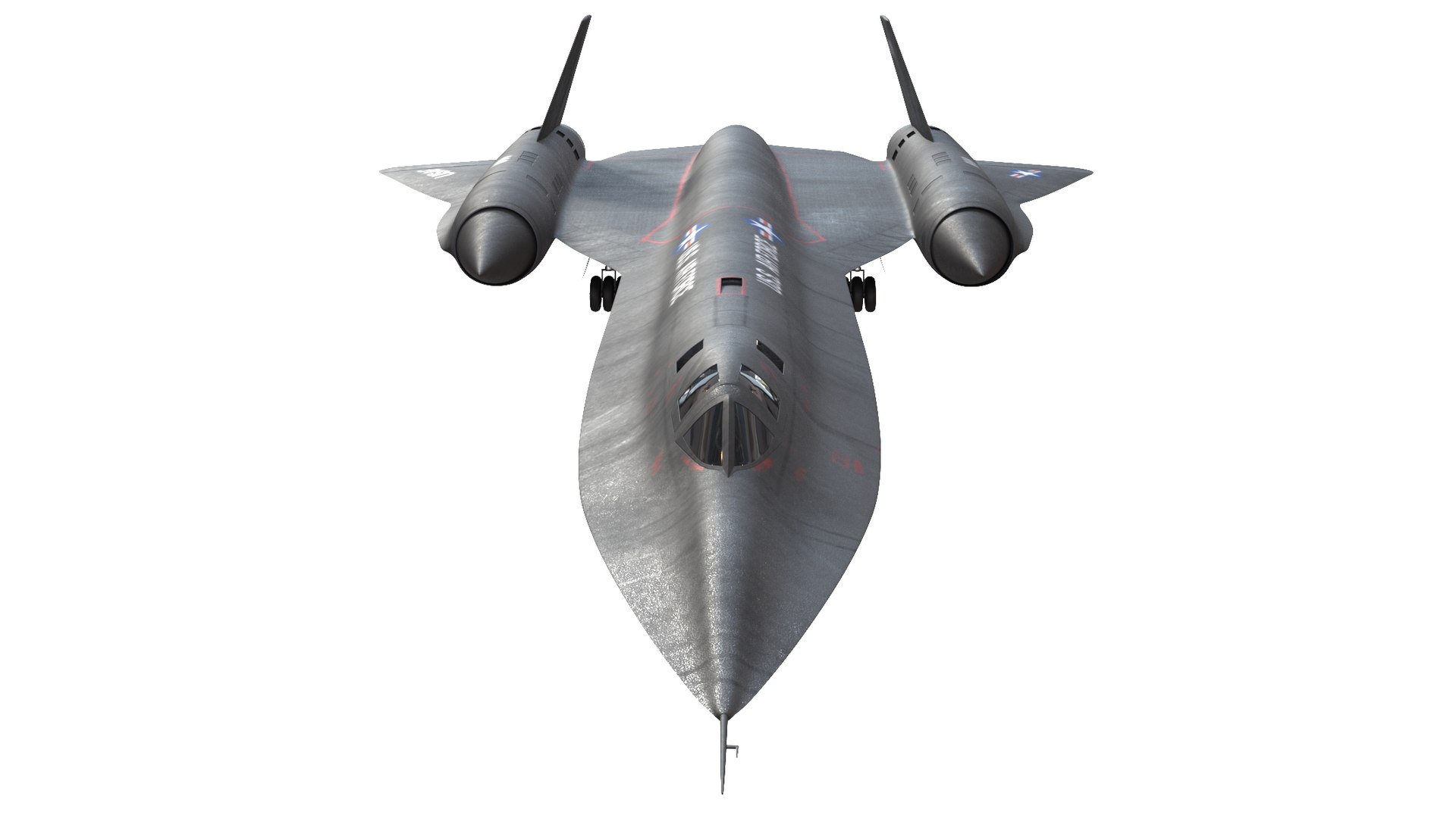Lockheed sr-71 sr 3D model - TurboSquid 1455318