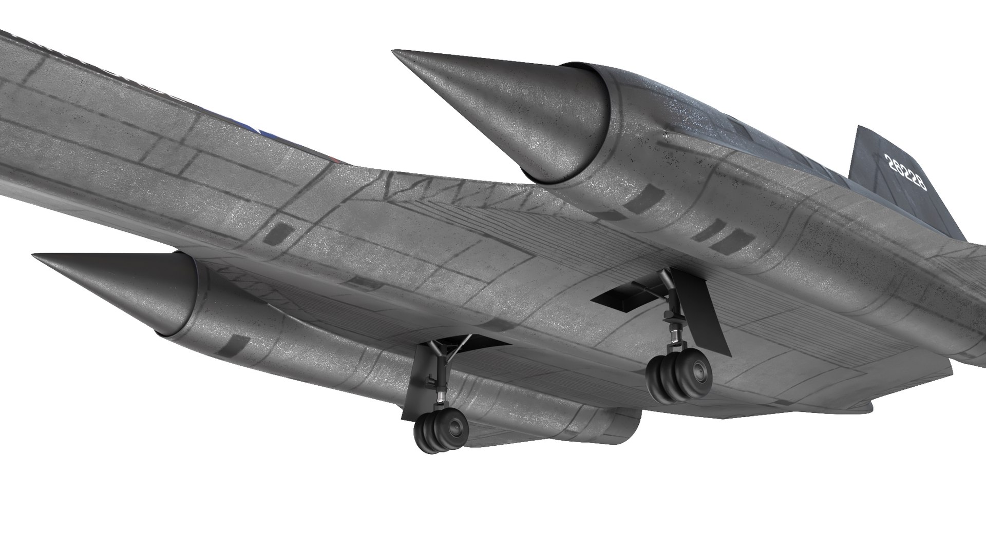 Lockheed sr-71 sr 3D model - TurboSquid 1455318