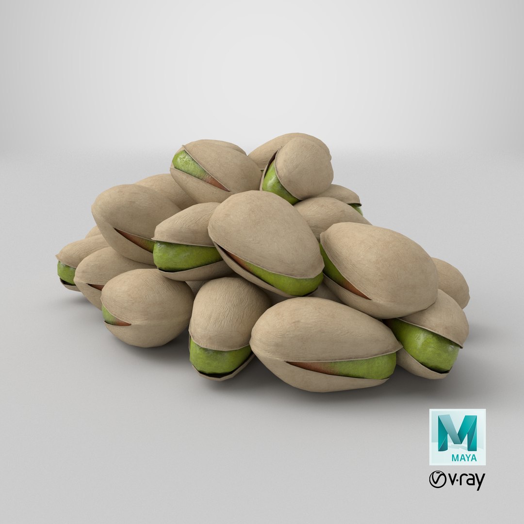 Pistachio Nuts 3D Model - TurboSquid 2137326