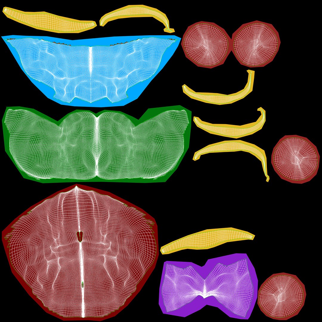 brain head education 3d obj