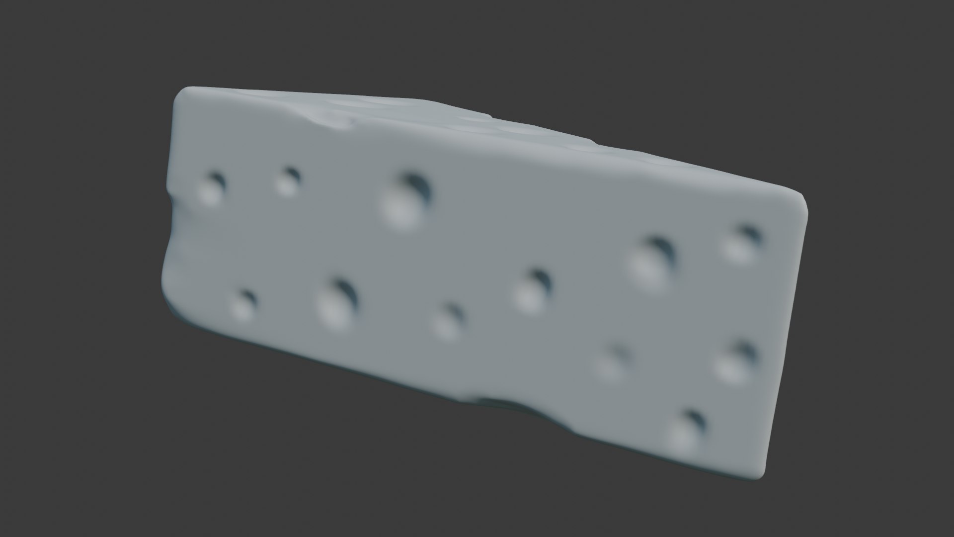 High-poly Piece Of Cheese 3D - TurboSquid 2270393