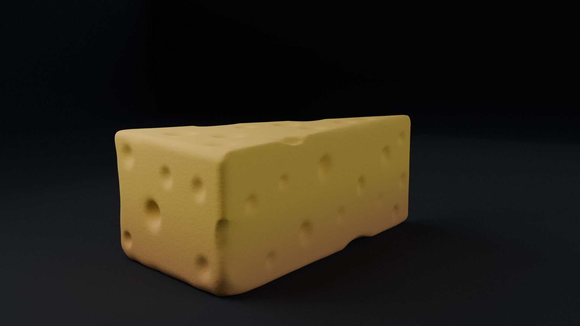 High-poly Piece Of Cheese 3D - TurboSquid 2270393